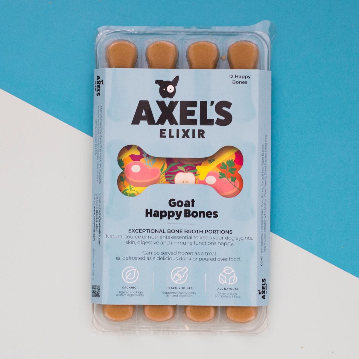 Axel's Elixir Frozen Bone Broth 'Happy Bones' – Mersey Raw Dog Food