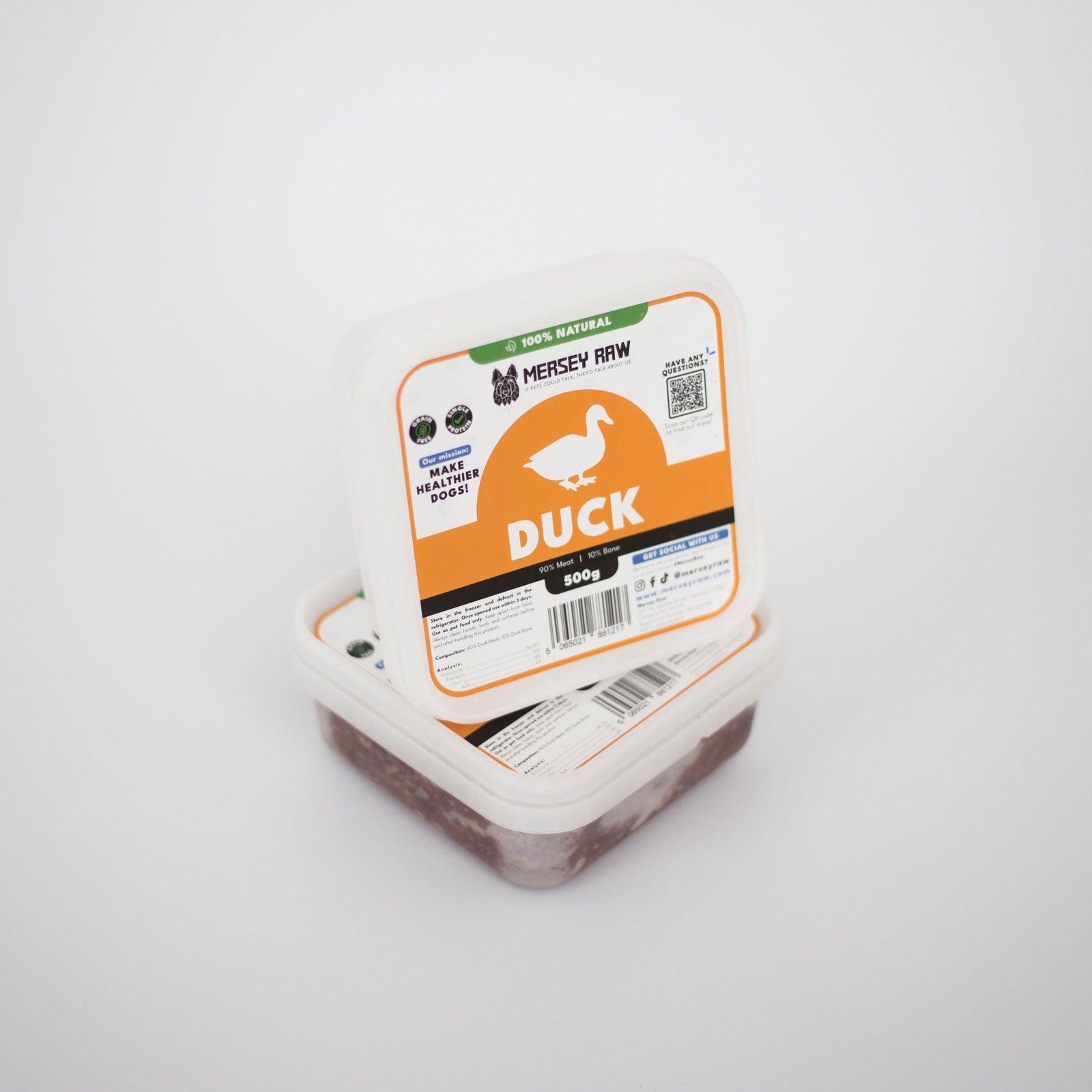 Duck - Raw Dog Food – Mersey Raw Dog Food