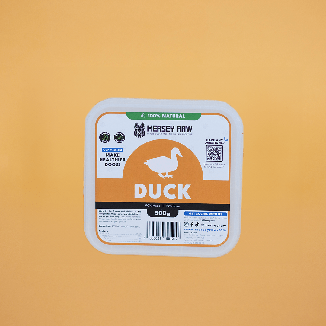 Duck - Raw Dog Food – Mersey Raw Dog Food